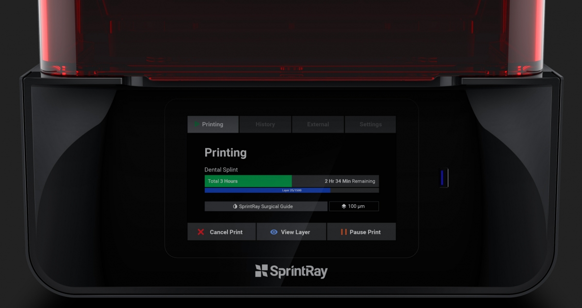 SprintRay Pro | TecSol3D | Impresoras y Escáneres 3D en México
